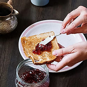 Serving Utensils, Buffet Serving set, AOOSY 6 Pieces Basics Serving Utensils Stainless Steel Knife Fork Spoon Tablespoons For Home Chef Commercial Use Buffet Breakfast Dinner Set