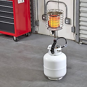 ProCom 360-Degree Tank Top Propane Heater - 42,000 BTU - Model# PCTT360, White