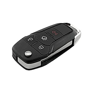 Key Fob Remote Replacement Fits for 2013 2014 2015 2016 Ford Fusion Keyless Entry 4 Buttons Remote Control N5F-A08TAA (Pack of 2)