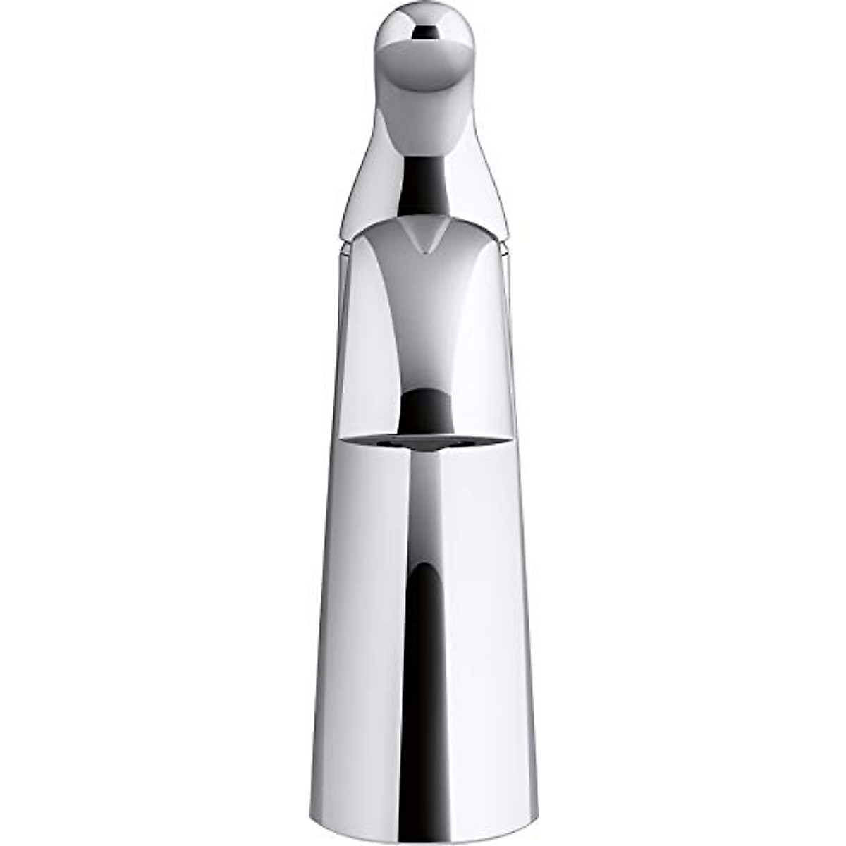 KOHLER K-45800-4-CP Alteo Handle Single Hole or Centerset Bathroom Faucet with Metal Drain, One Size, Polished Chrome