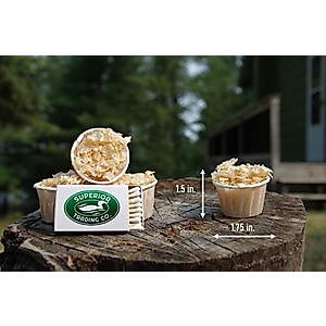 Superior Trading Fire Starter Pods in Travel Packs - Fire Starters for Campfires, BBQ, Grill, Pit, Wood Stove & Charcoal Starter, 15-20-Min Burn, 40 Extra Large Pods, USA Made, Brown, 3.5 Lbs