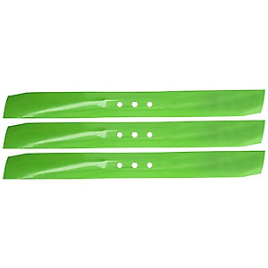 8TEN LawnRAZOR Mower Blade for Toro Recyclers Steel 22 inch Decks 108-9764-03 104-8697-03 131-4547-03 (Medium Lift) 3 Pack