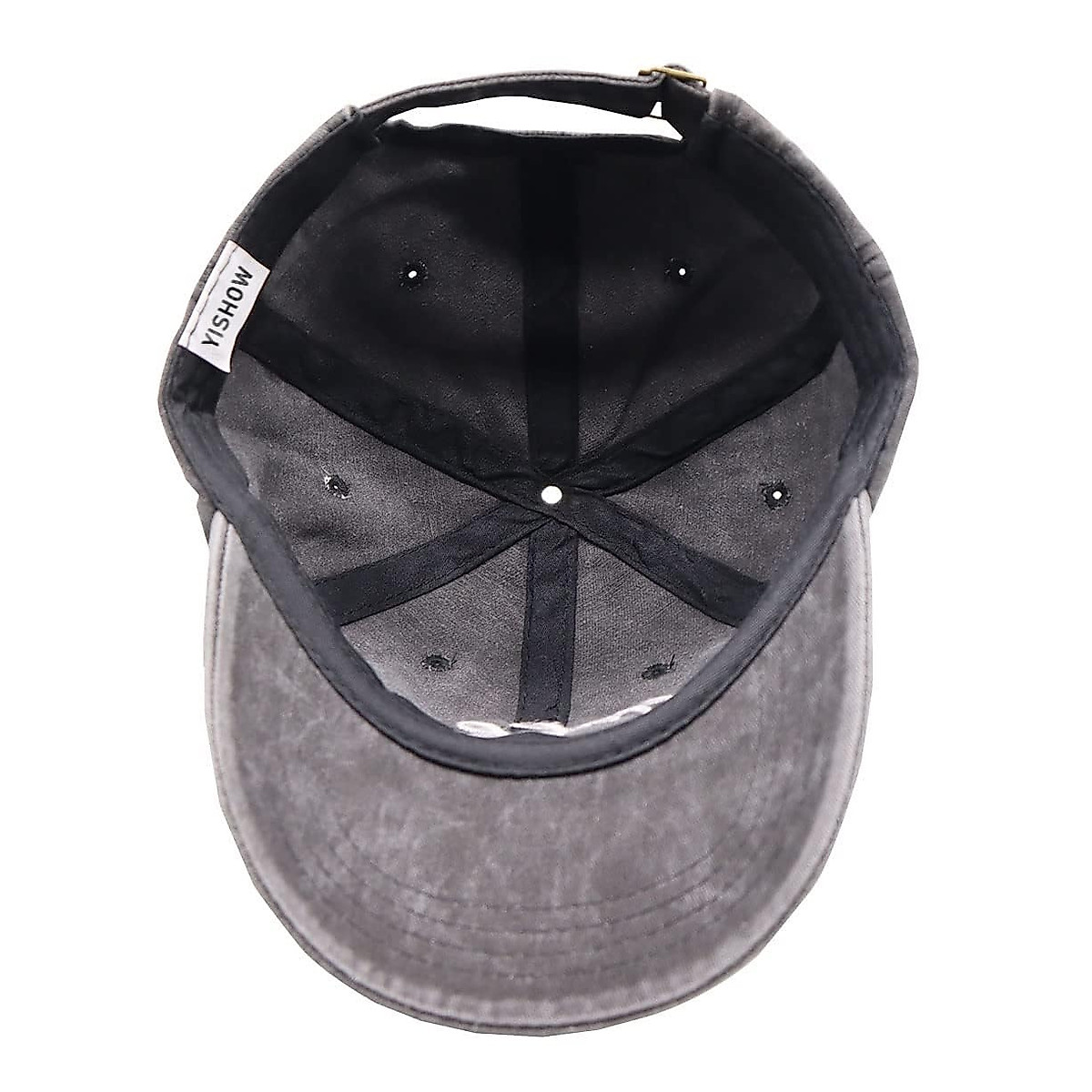 YISHOW Embroidered Bassball Cap Real Estate is My Hustle Customized Embroidered Hat