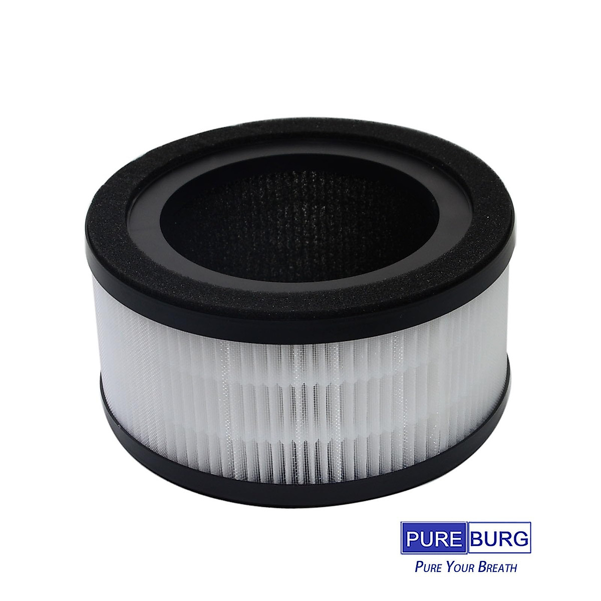 PUREBURG True HEPA Filter Compatible with InvisiClean IC-2010 Stella Air Purifier,H13 Replacement 4-Stage Filtration High-efficiency Activated carbon 2-IN-1 Air Clean Dust VOCs,2-Pack