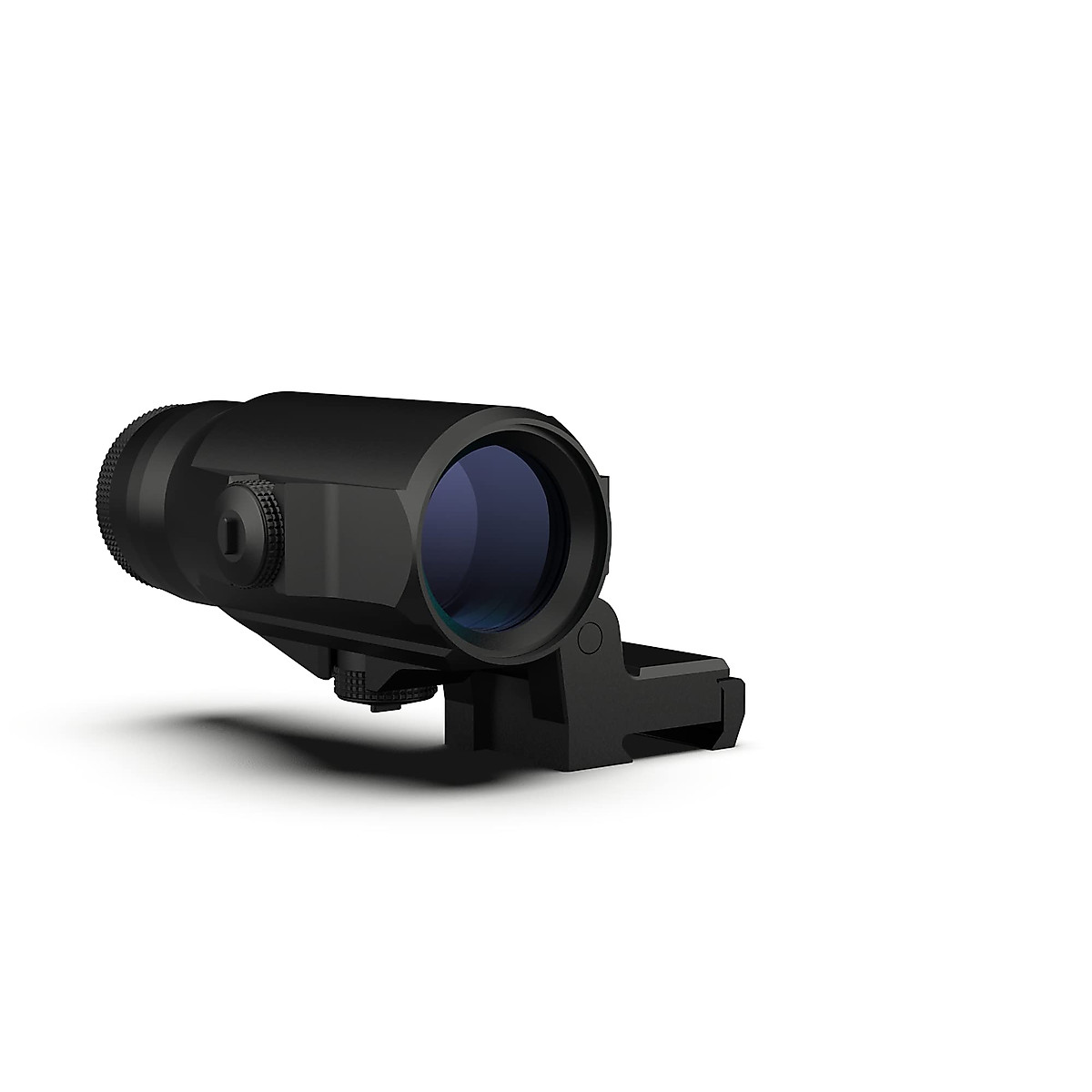 Monstrum Ghost 3X Red Dot Magnifier with Flip-to-Side Mount | Black