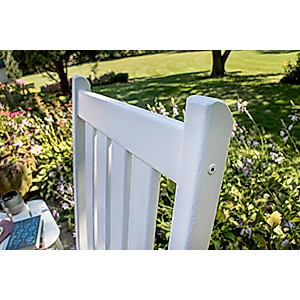 POLYWOOD Vineyard 3-Piece Rocking Set (Black)