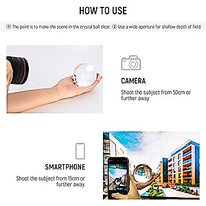 NEEWER K9 Crystal Ball for Lens, 3 Packs Glass Balls for Photo Effects with Stand, Pouch & Box, Photography Accessories Prop and Decoration (60mm/2.36", 80mm/3.15", 100mm/3.94")