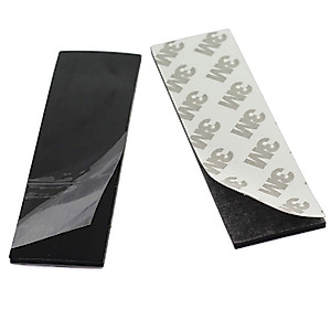 Tegg 5 PCS Silicon Anti-Slip Mat Battery Adhesive Tape for RC Multicopter FPV