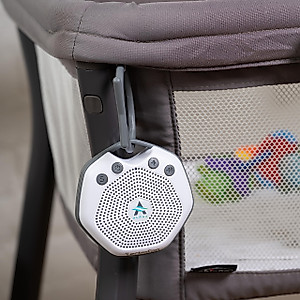 Adaptive Sound Technologies LectroFan Alpha Portable Sleep Sound Machine with 7 Soothing Non-Looping Guaranteed Sounds with Fan, Heartbeat & White Noise for Babies Toddlers & Adults