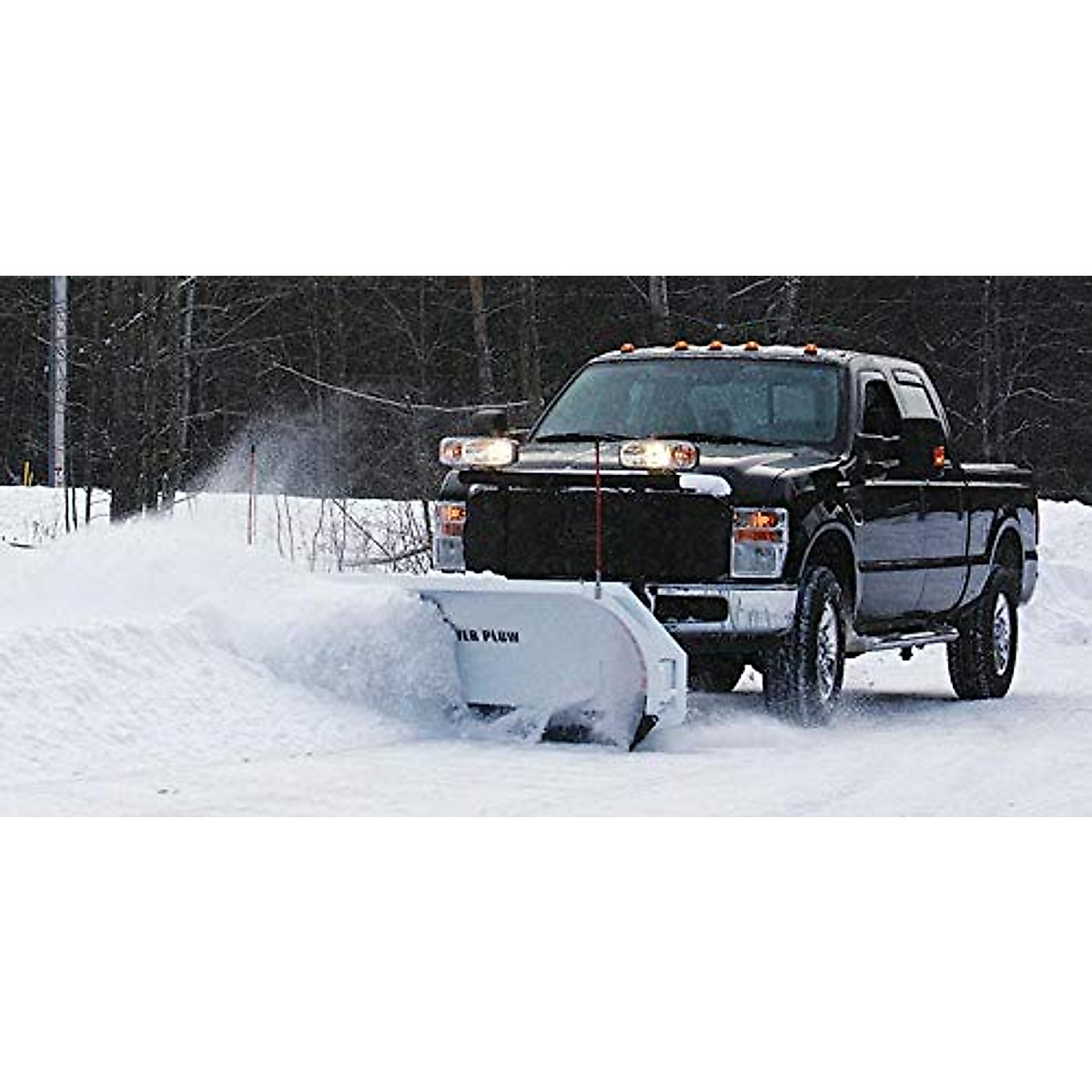 Snow Plow Blade Markers/Guides Kit 27" Fit for Blizzard Boss Sno-Way Western Snowplows 62265 & Many More Pickup truck SUV UTV ATV