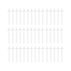 HEALLILY Nose Wax Applicator Sticks Spatulas for Nostril Nasal Cleaning Ear Hairs Eyebrow Facial Hair Removal Tools 40Pcs