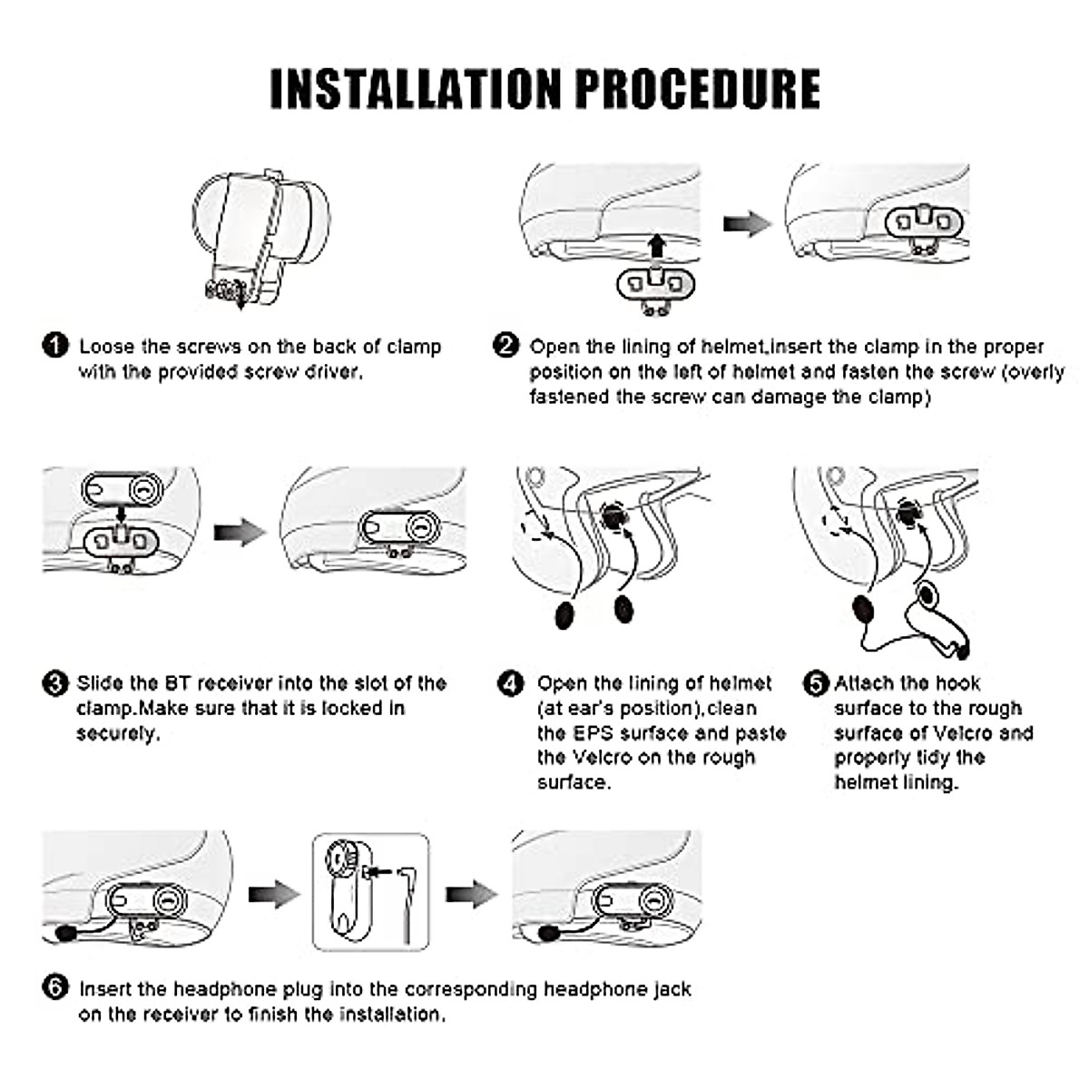 1Storm New Motorcycle Bike Modular Full Face Helmet Dual Visor Sun Shield with LED Tail Light + Motorcycle Bluetooth Headset: Matt Black