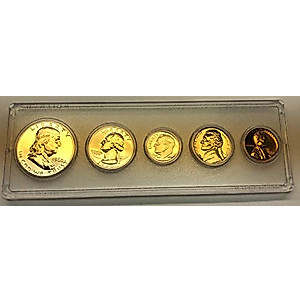 1960 P US Mint Proof set Beautiful comes in hard plastic case Proof