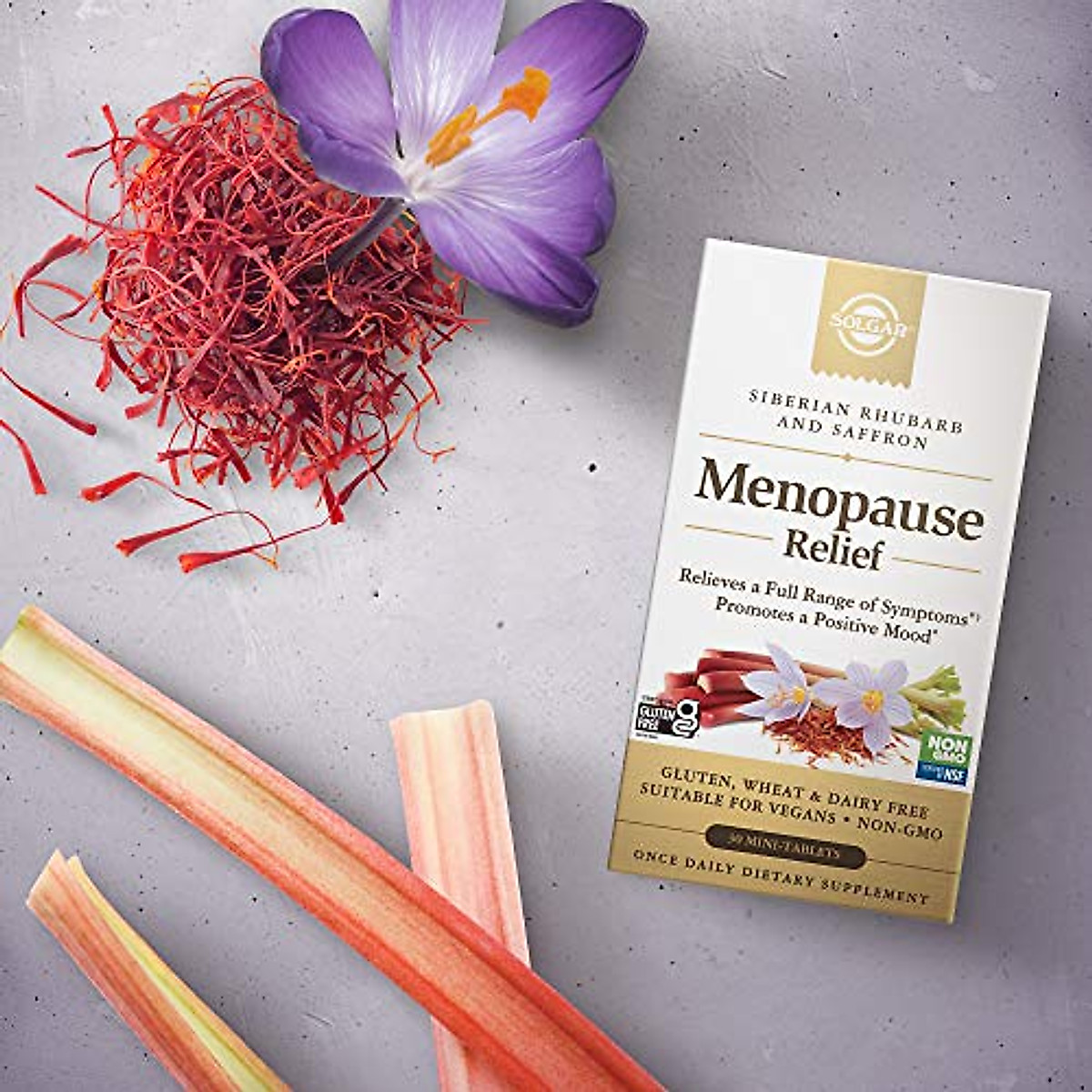 Solgar Menopause Relief - 30 Tablets - Helps Relieve Hot Flashes, Exhaustion, Irritability, Sleep Disturbances & More - Promotes a Positive Mood - Non-GMO, Gluten Free, Vegan - 30 Servings