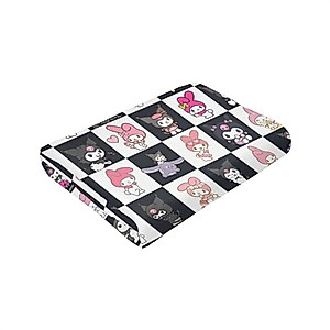 Kawaii Super Soft Blanket Cute Cartoon Blanket Plush Blanket All Season Flannel Fleece Blanket for Kids Adult Style 1-50“*40”