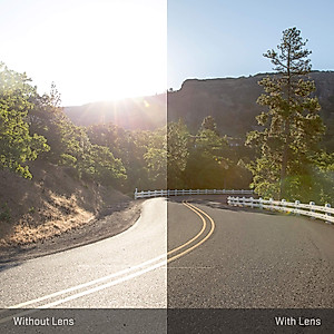 Revant Replacement Lenses Compatible With Ray-Ban RB3506 64mm, Polarized, Black Chrome MirrorShield