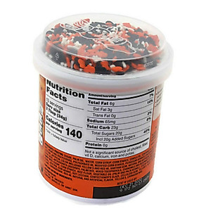 Pillsbury Funfetti Halloween Cake Mix with Candy Bits and Gluten Free Vanilla Frosting for a Fun Filled Halloween Cupcake Baking Event (Bundle)