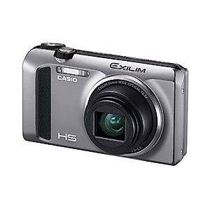 Casio High Speed Exilim Ex-ZR400 Digital Camera Silver EX-ZR400SR - International Version (No Warranty)
