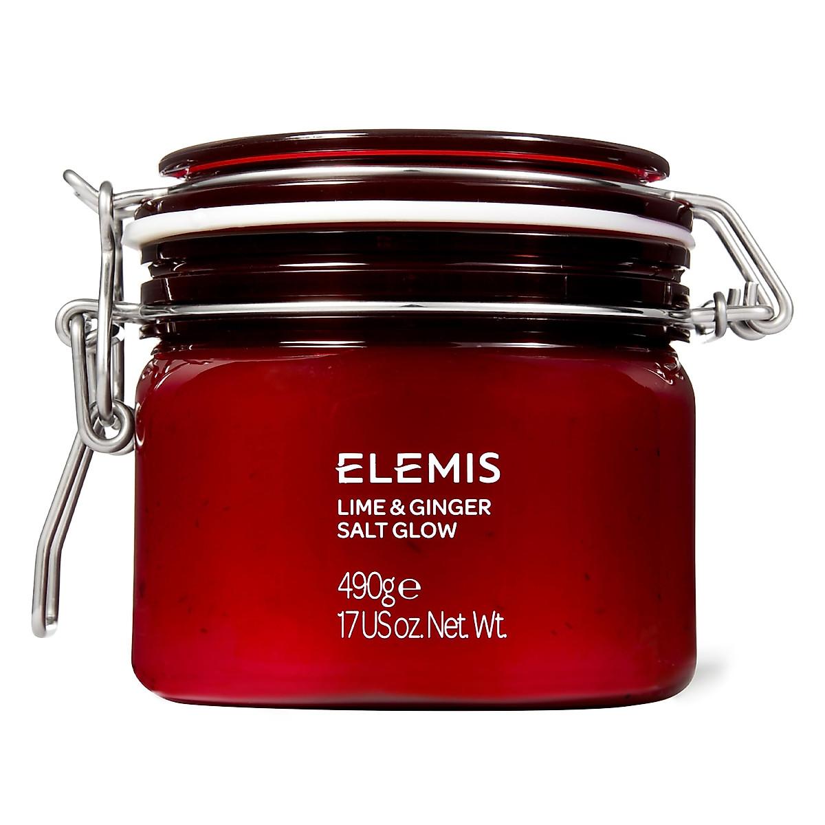 ELEMIS Lime and Ginger Salt Glow | Invigorating Mineral-Rich Salt Scrub Helps to Lock in Moisture and Exfoliates, Smoothes and Softens the Skin | 17 Ounce (Pack of 1)