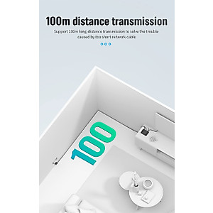 RJ45 Network Coupler, Ethernet Connectors, Ethernet Cable Extender Connector, Outdoor Arrester Protection Network Cable Extension Adapter - Female to Female (2 Pack)