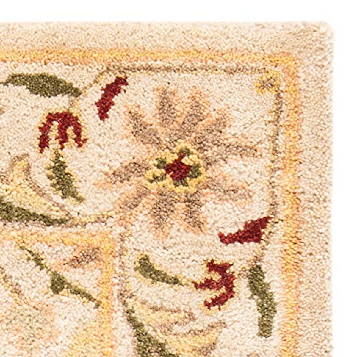 SAFAVIEH Antiquity Collection 8'3" x 11' Ivory AT14A Handmade Traditional Oriental Premium Wool Area Rug