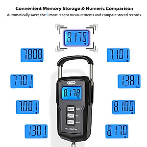 Dr.meter PS01 Fishing Scale + FS01 Fishing Scale