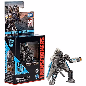 Transformers Toys Studio Series Rise of The Beasts Core Noah Díaz Exo-Suit Toy, 3.5-inch, Action Figures for Boys and Girls Ages 8 and Up