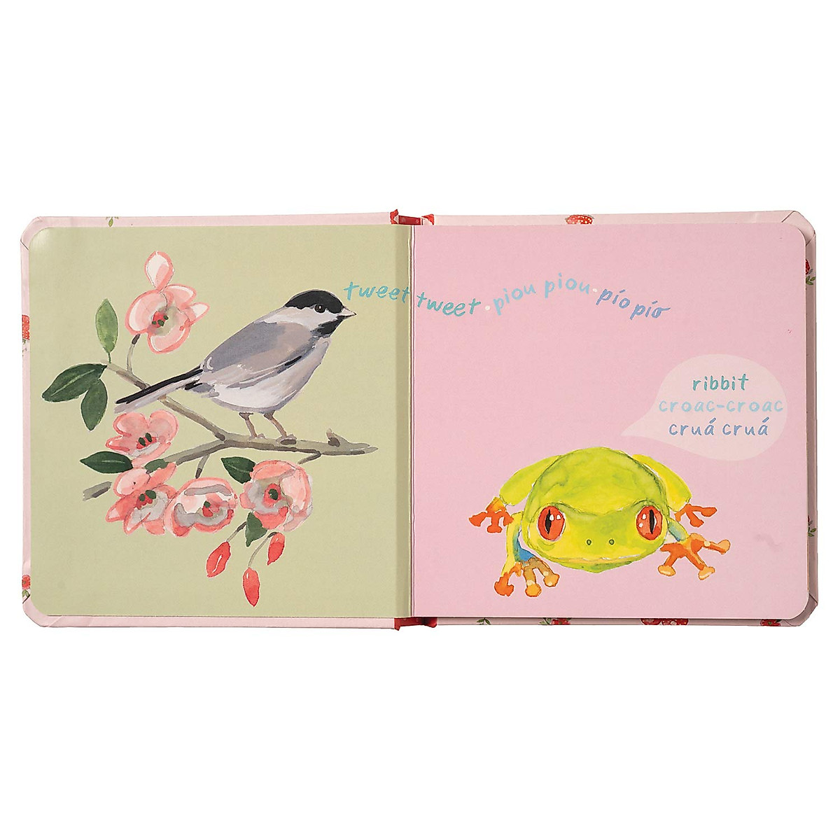 Manhattan Toy Animal Sounds Baby Board Book, Ages 6 Months & Up