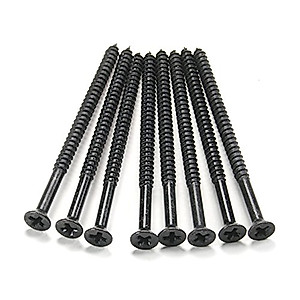 Hinge Outlet Oil Rubbed Bronze Wood Screws 9 X 3 Inch - 96 Pack