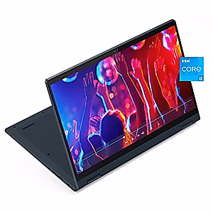 Lenovo IdeaPad Flex 5i 14" FHD 2-in-1 Touchscreen Laptop, Intel Core i3-1115G4(up to 4.1GHz), 4GB RAM 256GB PCIe SSD, Abyss Blue, Windows 11 in S Mode