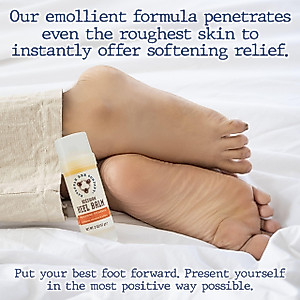 Savannah Bee Company Beeswax Heel Balm - Foot Balm for Cracked Heels with Tangerine Fragrance