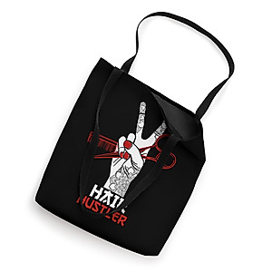 Hair Hustler Barber Hair Stylist Hairdresser Tote Bag