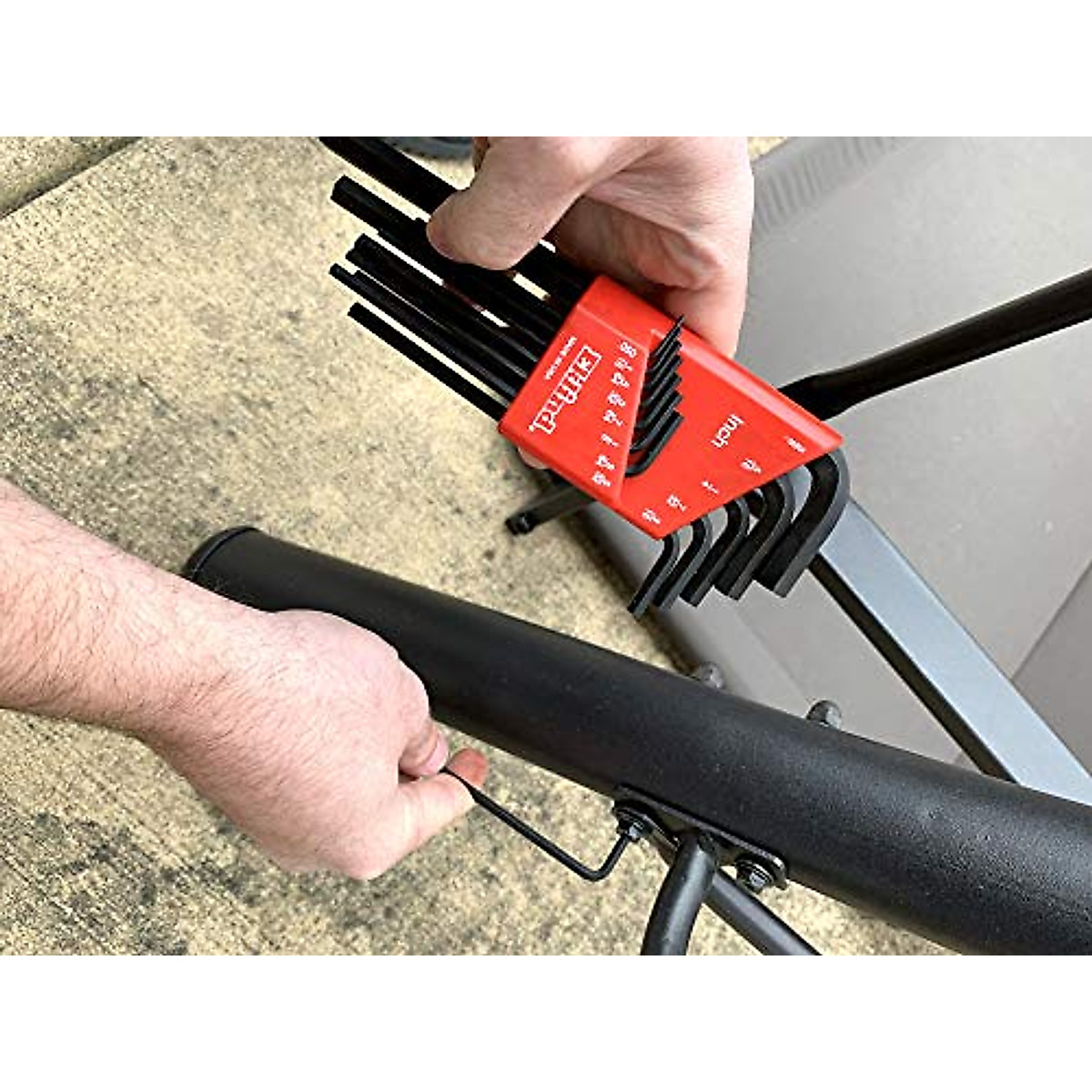 EKLIND 10213 Hex-L Key allen wrench - 13pc set SAE Inch Sizes .050-3/8 Long series