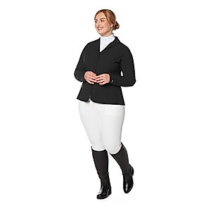 Kerrits Stretch Competitor Koat 4-Snap Black Size: XL