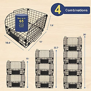 Kitchen organization Basket,Pantry Cabinet Organization and Storage