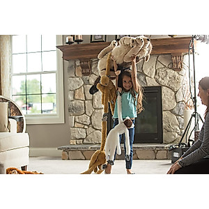 Wild Republic White Handed Gibbon Plush, Monkey Stuffed Animal, Plush Toy, Gifts for Kids, Hanging 20 Inches