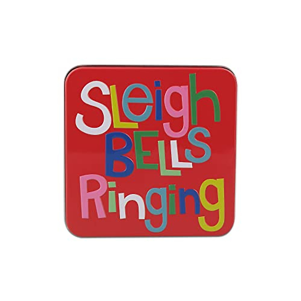 Fifth Ave Kraft Christmas Gift Card Tin Holders (Set of 4)