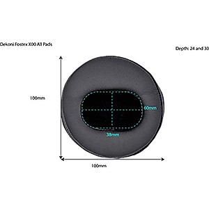 Dekoni Audio Memory Foam Replacement Ear Pads Compatible with Fostex TH-X00 Series Headphones (Elite Hybrid)