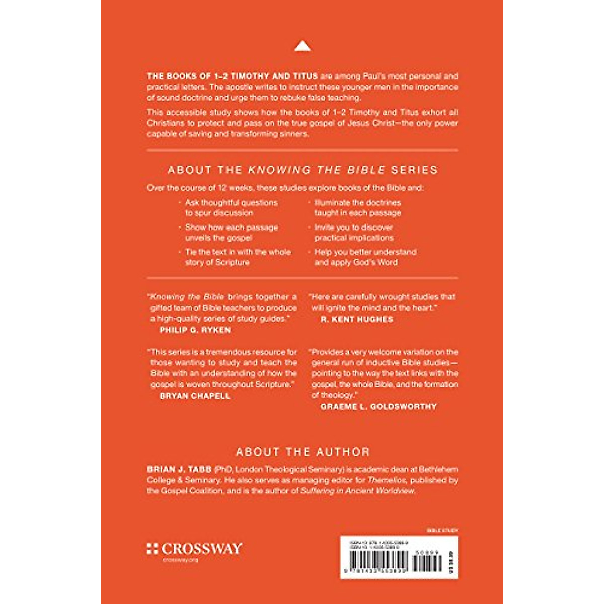 1–2 Timothy and Titus: A 12-Week Study (Knowing the Bible)