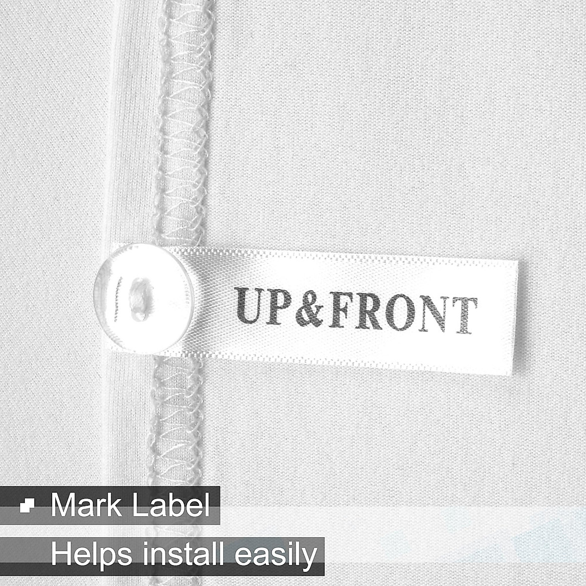 Alyvia Spring Box Spring Cover Full Size - Jersey Knit & Stretchy Wrap Around 4 Sides Bed Skirt for Hotel & Home - Full/Full XL, White