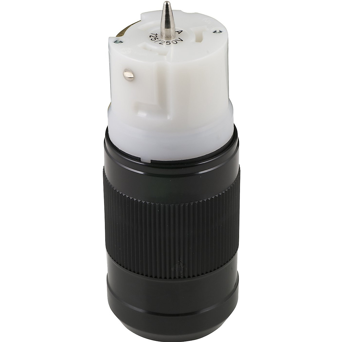 Marinco CS6364N 50 Amp 125 Volt/250 Volt Generator Connector (Female) — Straight Blade Twist Locking Plug — 3 Pole 4 Wire — UL Listed & CSA Certified