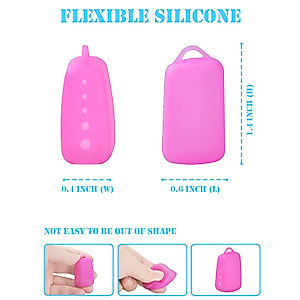 Lapfoon 5 Packs Toothbrush Covers, Silicone Toothbrush Covers Caps for for Electric Toothbrush Replacement Head & Manual Toothbrush, Toothbrush Travel Essentials