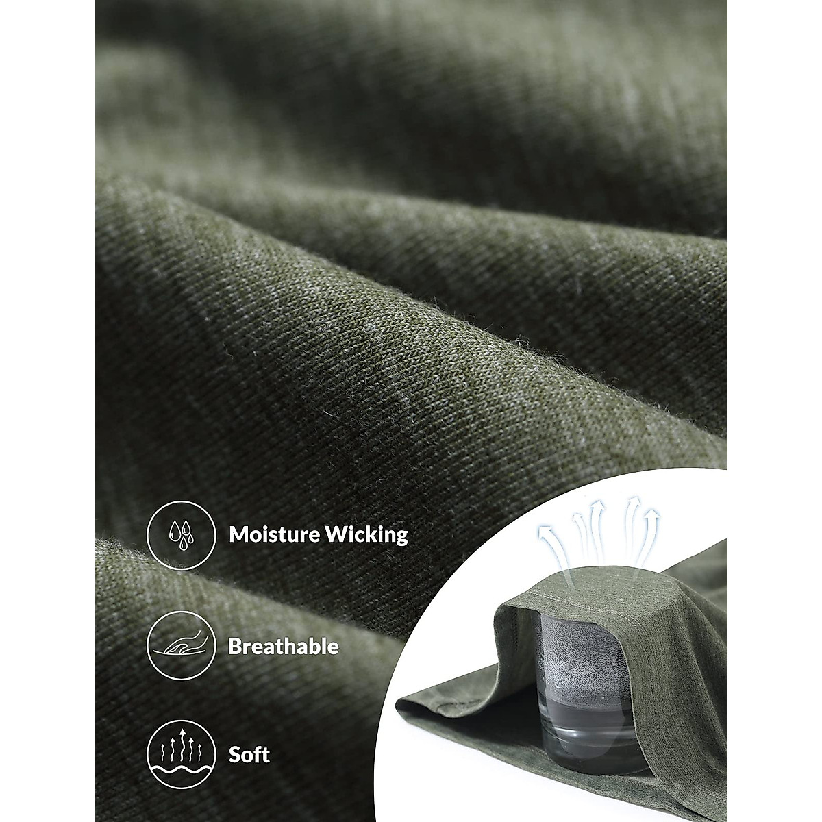 BALEAF Women's Workout Tank Tops Racerback Athletic Running Muscle Tank Gym Tennis Shirts Exercise Fitness Heather Green M