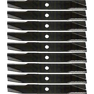 (9 Pack) Premium Medium Lift Replacement XHT Lawn Mower Blade Fits Toro/Wheel Horse 106078 | 16" x 2" / 0.75" Hole