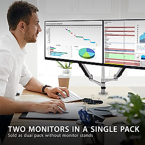 ViewSonic VA2456-MHD_H2 Frameless Dual Pack Head-Only 1080p IPS Monitors with HDMI DisplayPort and VGA for Home and Office (Renewed)