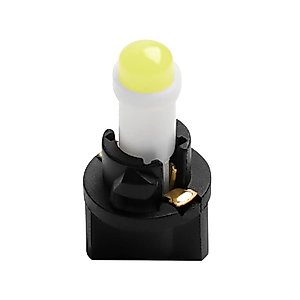 ALOPEE T5 Twist Lock Socket 2721 Wedge Base Socket for Auto Dashboard Instrument Panel Cluster Light Bulbs Socket DC 12V, Pack of 20