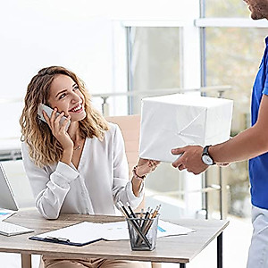 Fuxury 14.5x19” 100pc White Poly Mailers Bulk Shipping bags for Clothing Mailing&Shipping Envelope Bags, Boutique Custom Bag, Enhanced Durability Multipurpose Envelopes Items Safe Protected