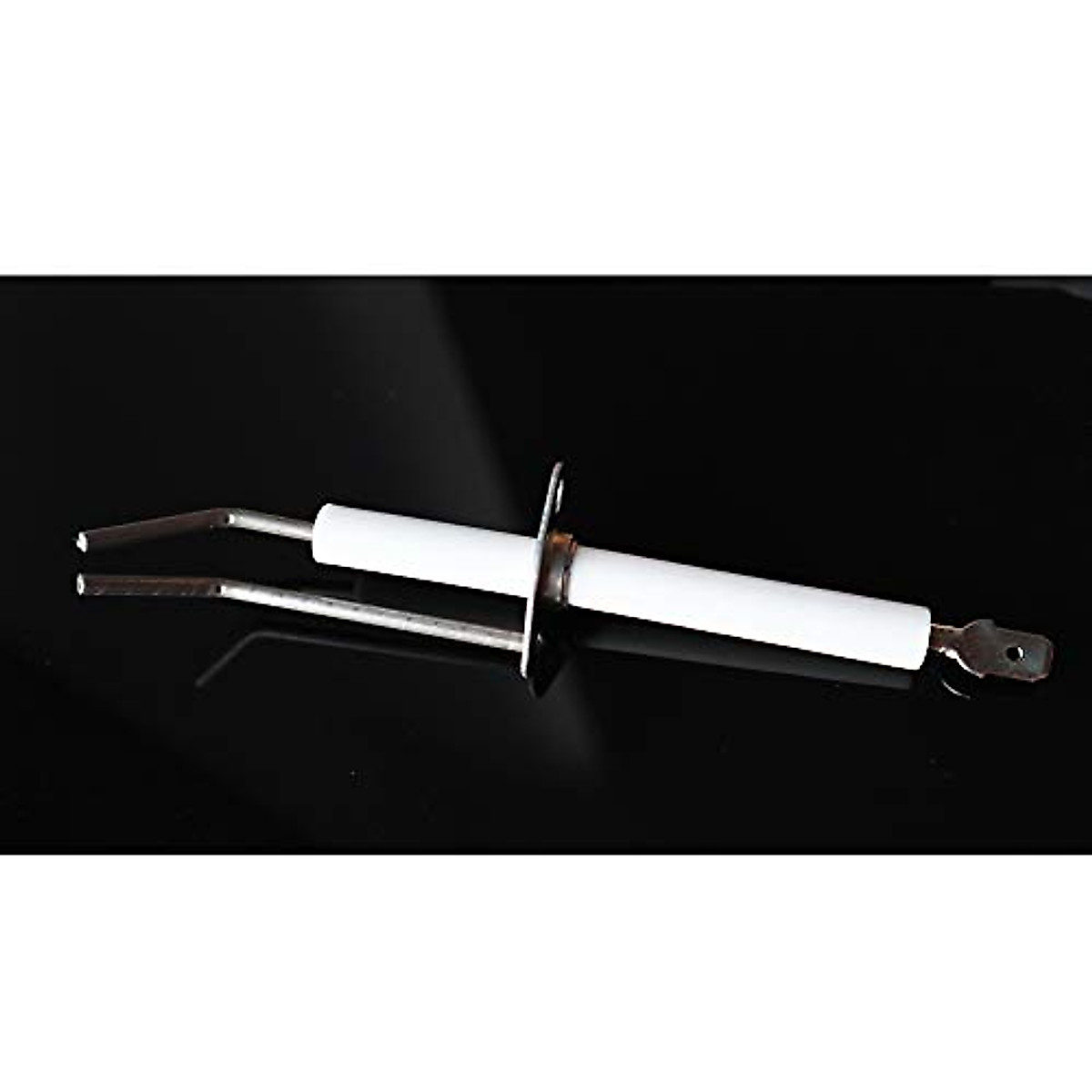 BBQ Future Grill Ignitor Electrode Kit for Viking 008091-000, 1-Pack Ceramic Ignition Electrode Come with Nuts and Bolts, 5 3/8"