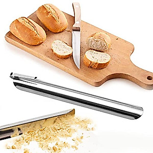 Menolana Restaurant Crumb Sweepers Table Scraper with Storage Clip Holder Food Remover Cleaner for Bars