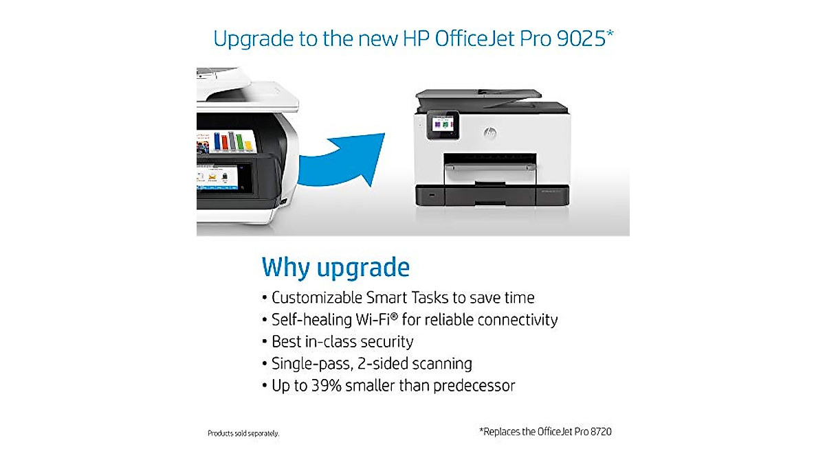 HP OfficeJet Pro 8720 Printer - Wireless Color All-in-One for Offices